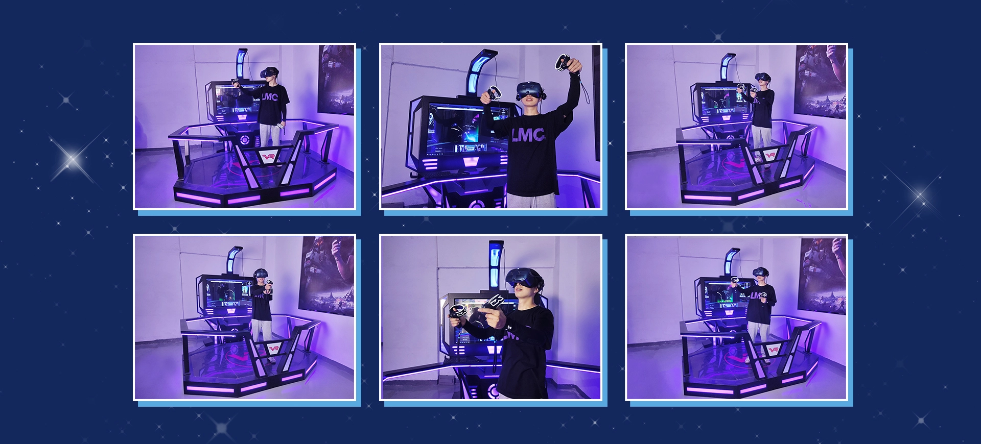 VR Space Free Walk Shooting VR Simulator- The Alpha VR